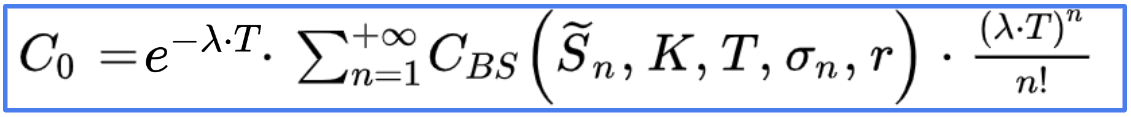 The Merton Jump Diffusion Model for Option Pricing - Quant Next